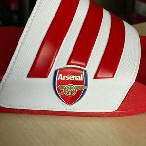 adidas | Shoes | Adidas Adilette Shower Arsenal Gunners Slides | Poshmark
